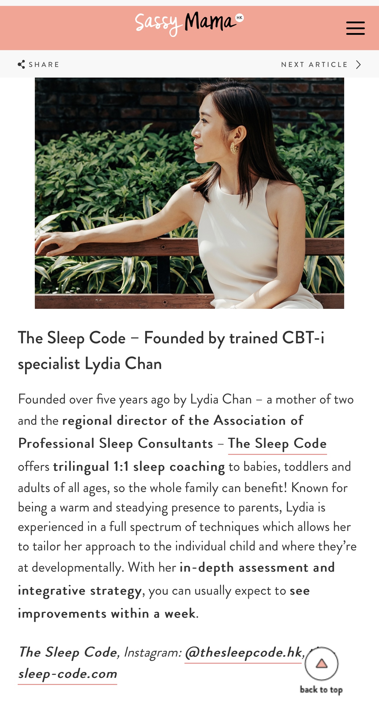 Coverage – The Sleep Code | Sleep Specialist in Hong Kong